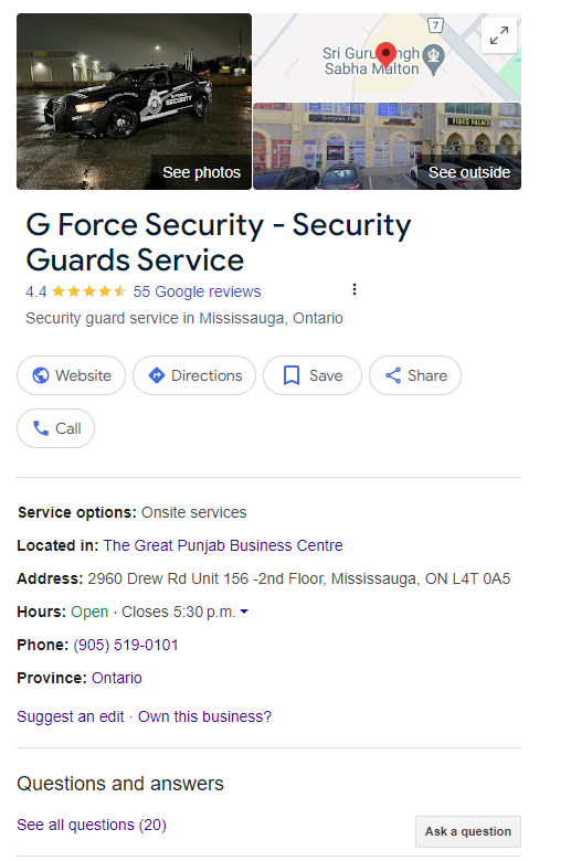 Question to Ask Before Hiring a Security Company in Canada